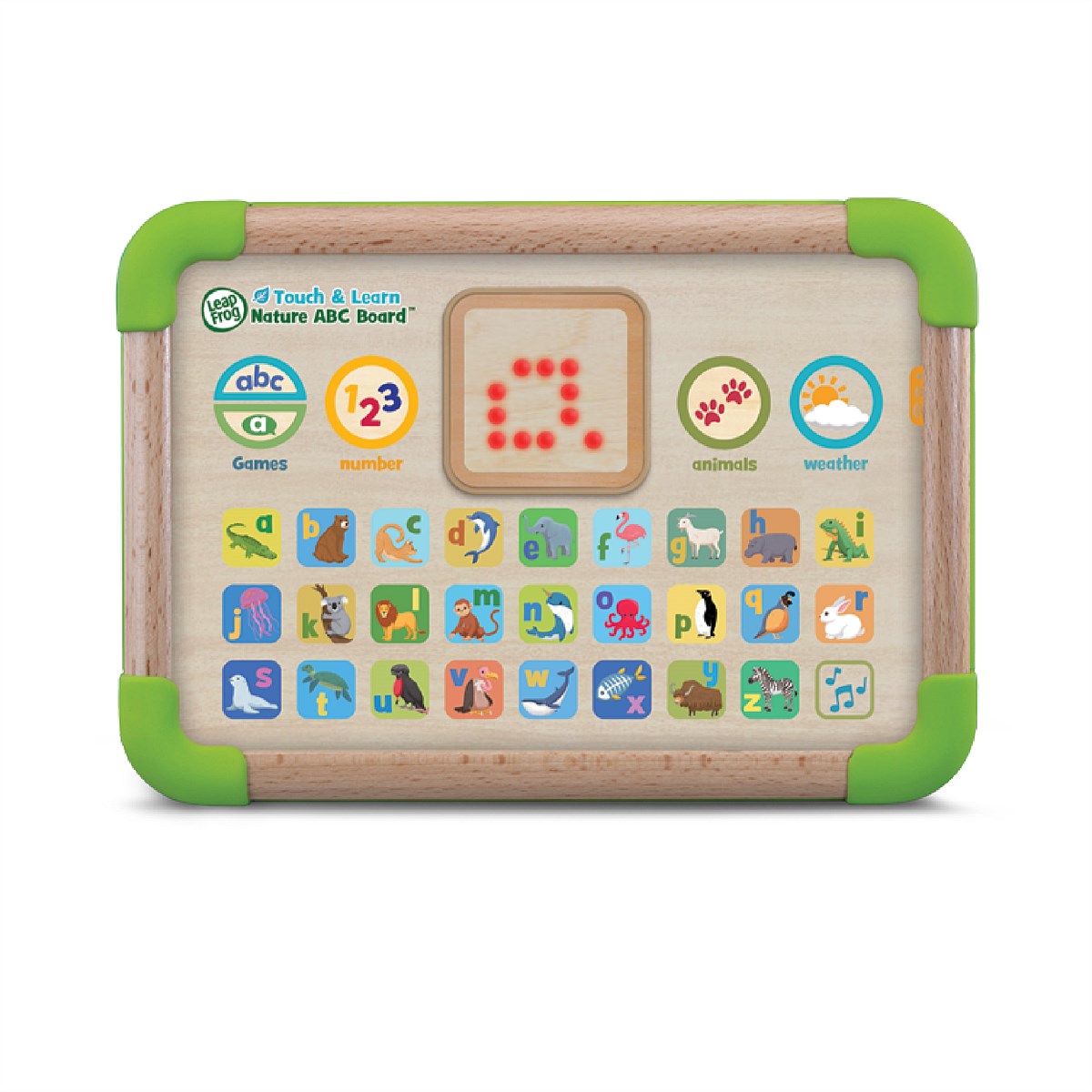 Toys - Wooden Nature ABC Board