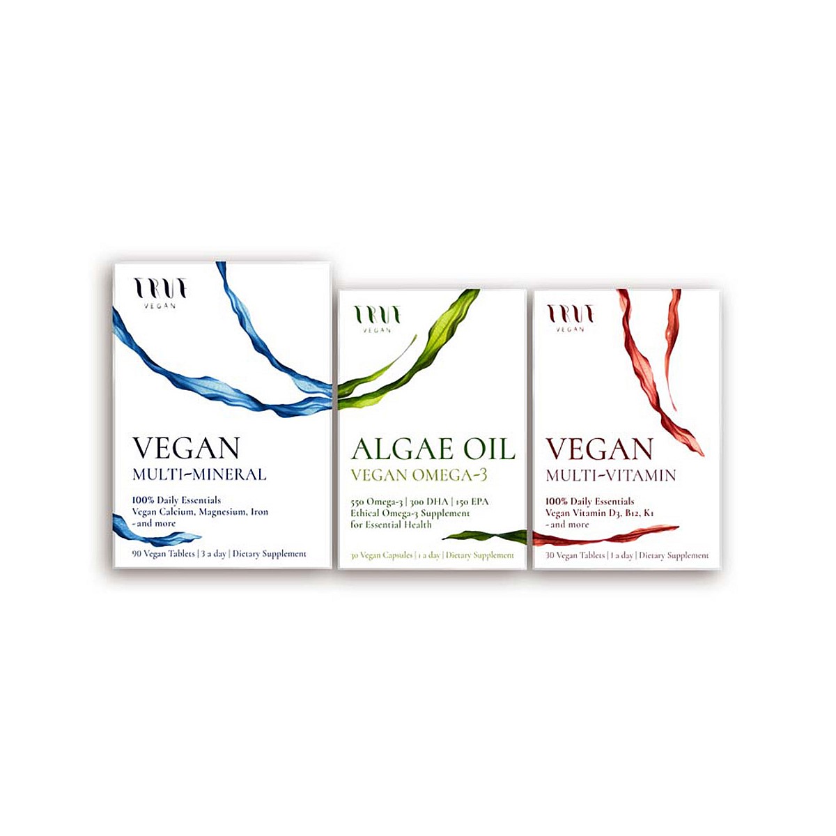 Vitamins & Supplements - True Vegan Essentials Bundle