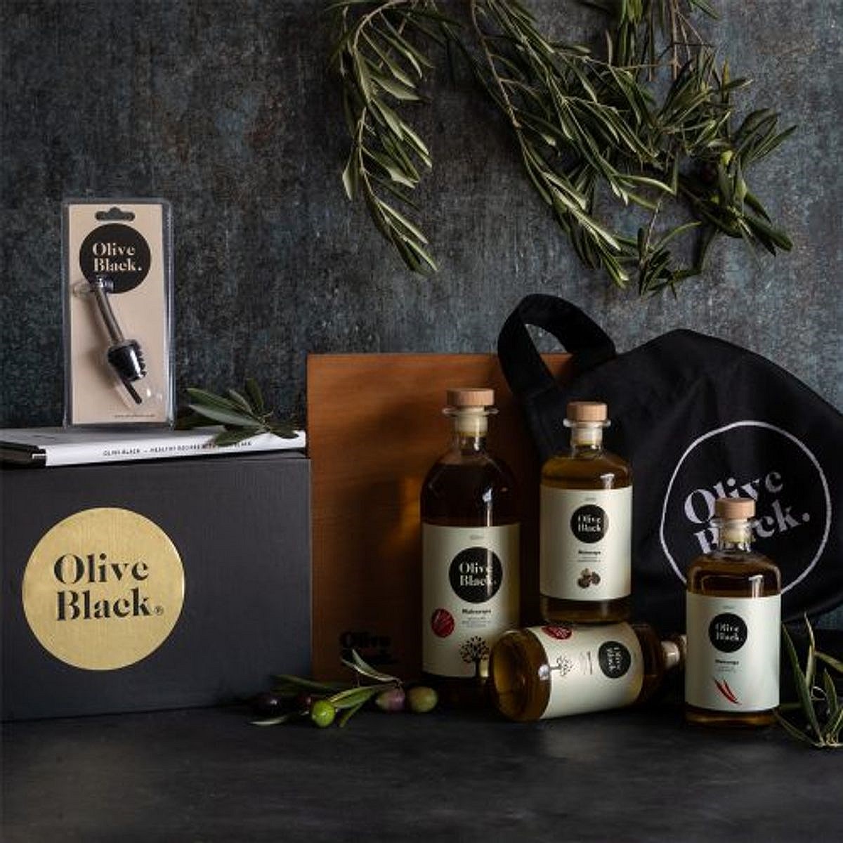 Buy Olive Black Olive Oil Deluxe Gift Pack | Shop at the Airpoints™ Store