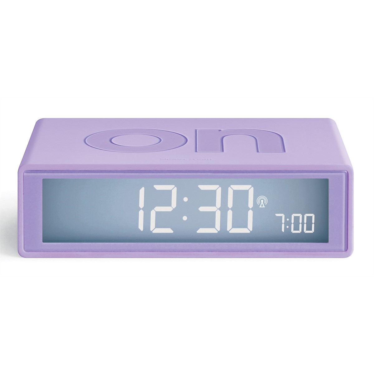 Buy FLIP Plus RADIO-CONTROLLED REVERSIBLE LCD ALARM CLOCK | Shop at the ...