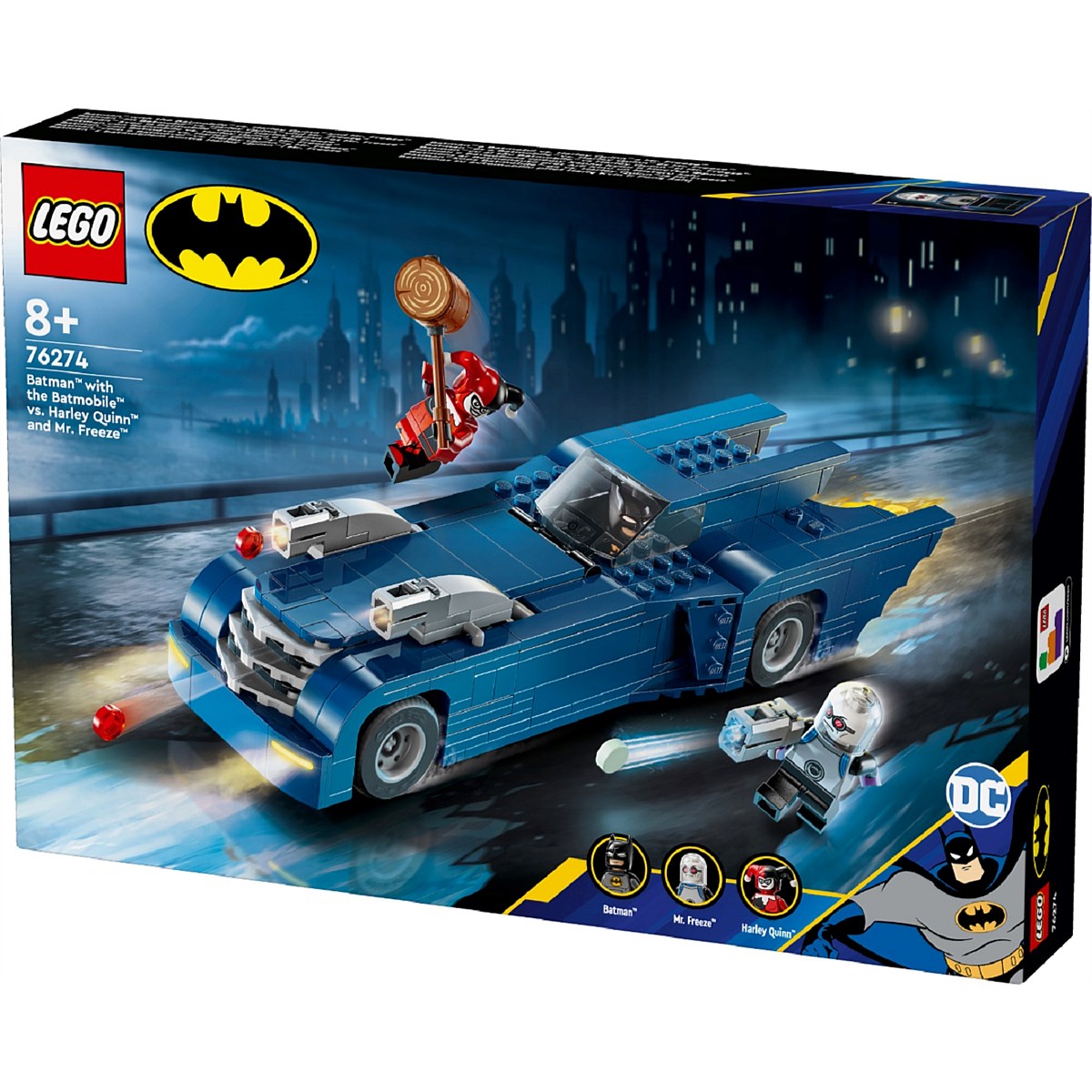 Buy 76274 LEGO Batman with the Batmobile vs. Harley Quinn and Mr ...
