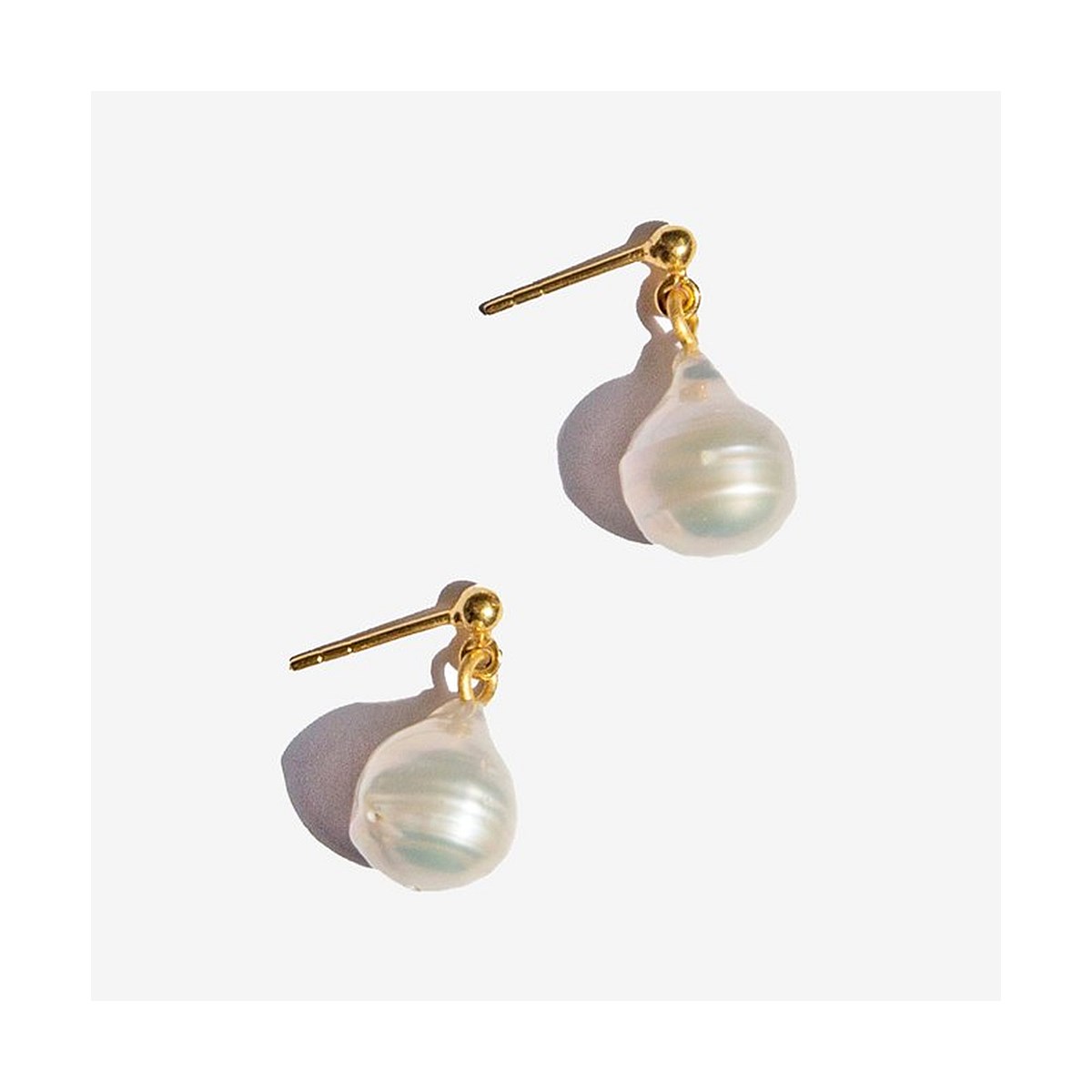 Buy Paloma Pearl Drop Earrings, Gold | Shop at the Airpoints™ Store