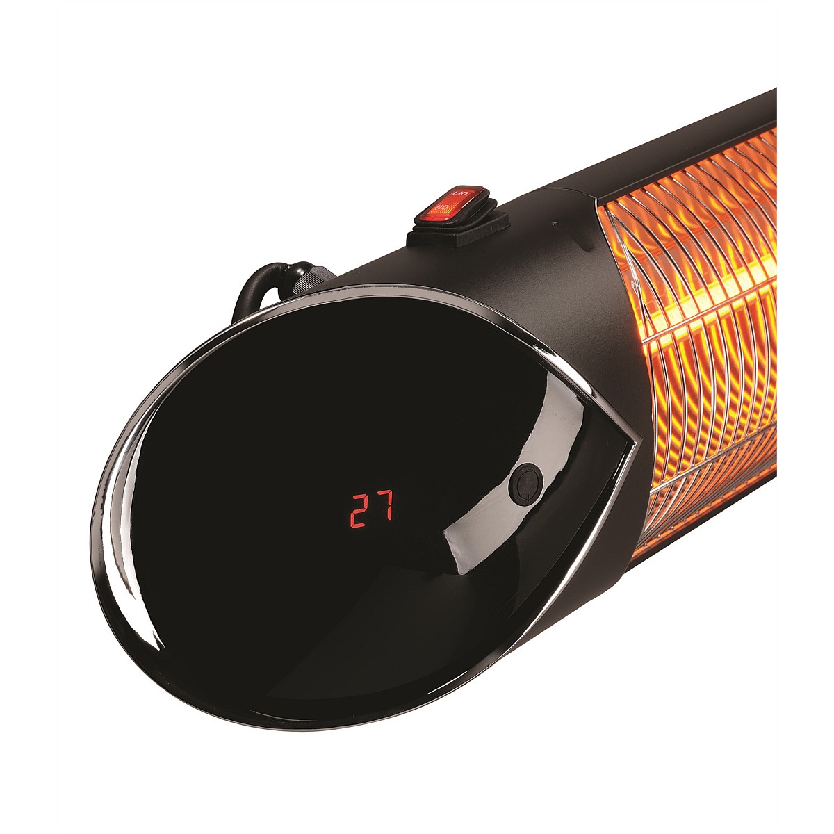 Buy 2000W Electric Infra-red Radiant Heater - Nano Black 2kW | Shop at ...