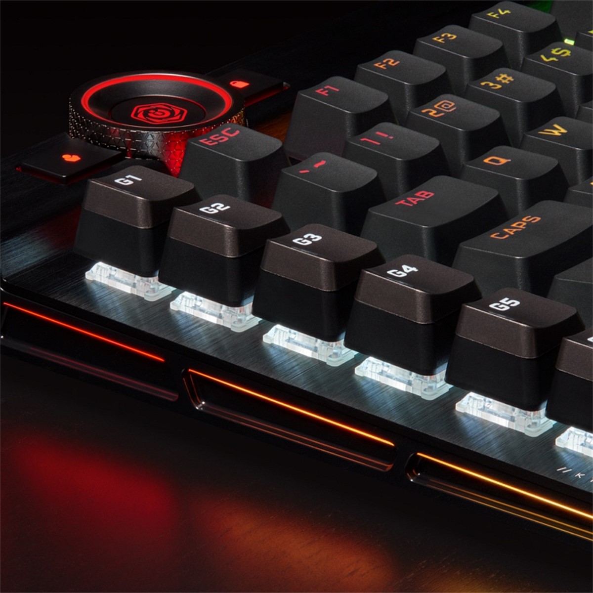 Home & Tech - K100 RGB Mechanical Gaming Keyboard, Backlit RGB LED ...