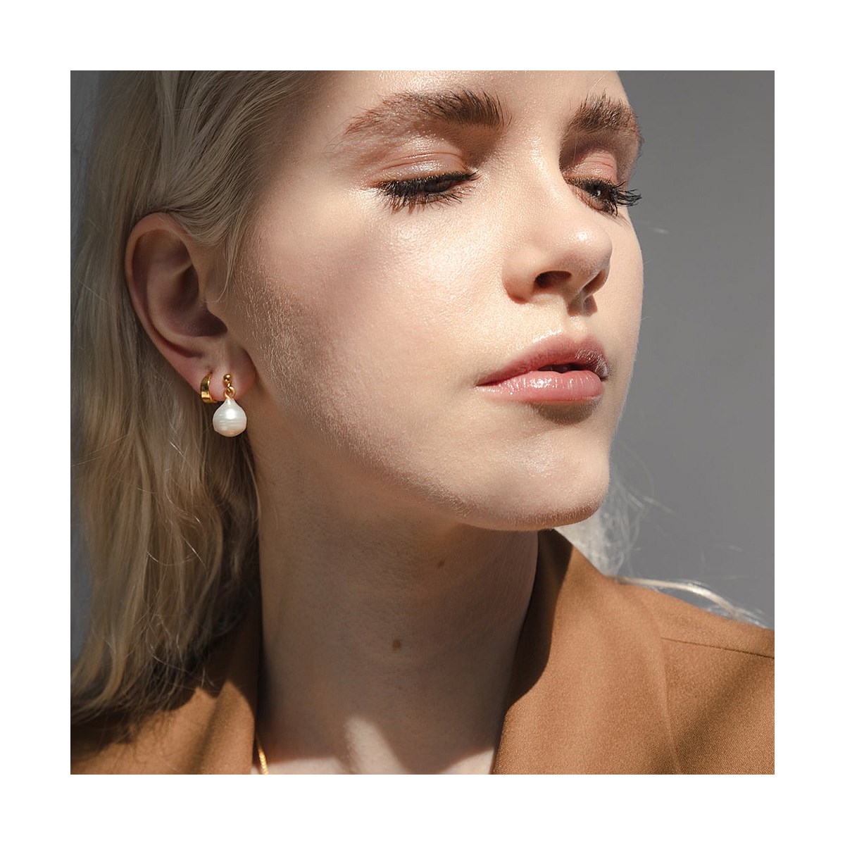 Buy Paloma Pearl Drop Earrings, Gold | Shop at the Airpoints™ Store