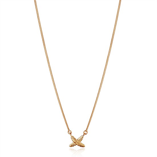 Buy Feather Kisses Petite Pendant 9CT Yellow Gold | Shop at the ...