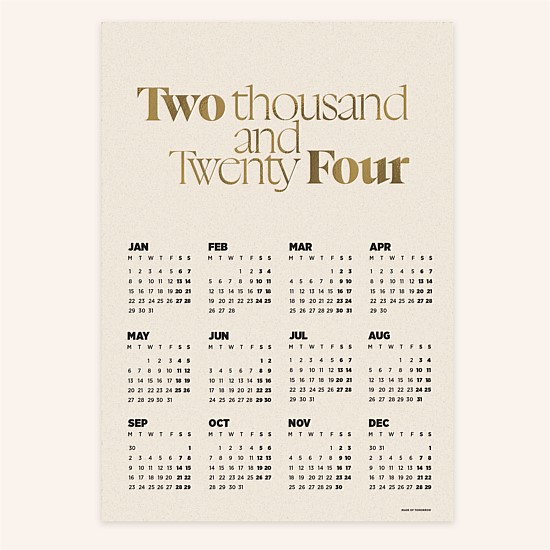 Buy 2024 Poster Calendar | Shop at the Airpoints™ Store