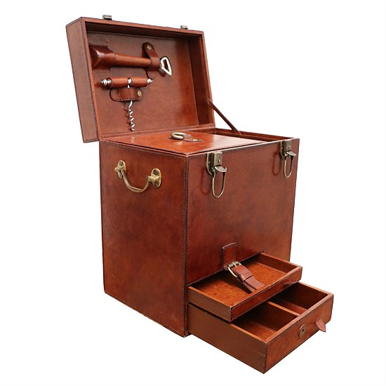 Buy Leather Picnic Bar Box | Shop at the Airpoints™ Store