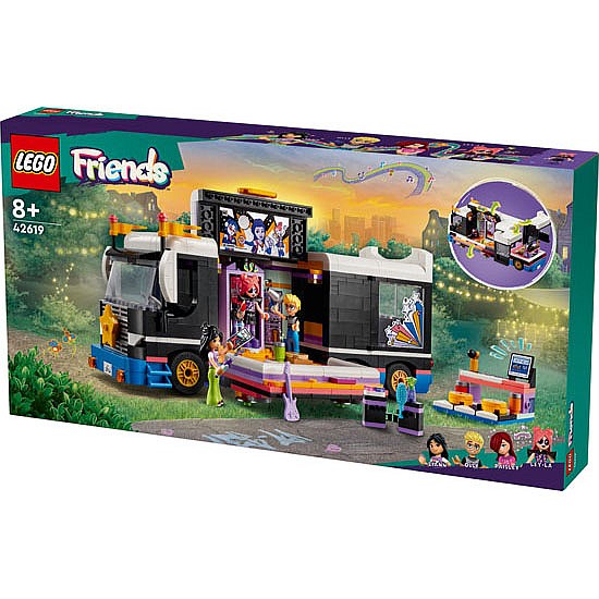 Buy LEGO 42619 Friends Pop Star Music Tour Bus | Shop at the Airpoints ...