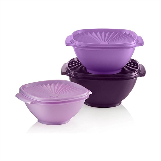 Buy Tupperware Heritage Bowls (Set of 3) | Shop at the Airpoints™ Store
