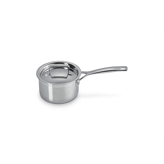 Buy Classic 3ply Stainless Steel 14cm Saucepan with Lid | Shop at the ...