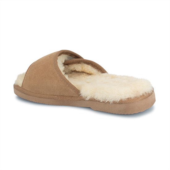 Buy Open Toe Strap Wool UGG Scuffs | Shop at the Airpoints™ Store