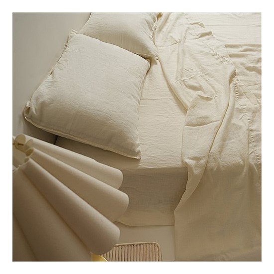 Buy 100% French Flax Linen Sheet Set- Milk | Shop at the Airpoints™ Store